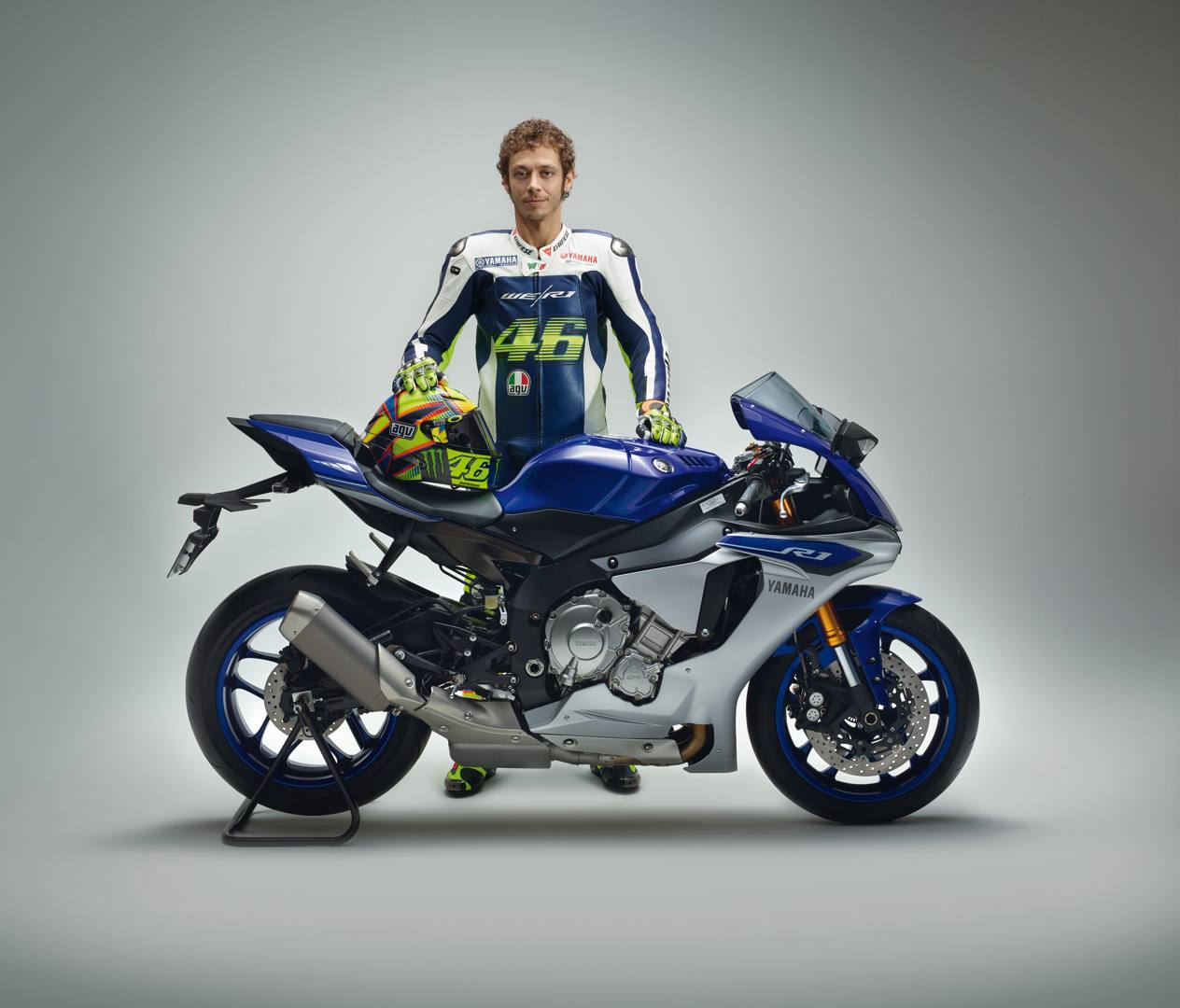 Valentino Rossi e la Yamaha R1 - La Gazzetta dello Sport