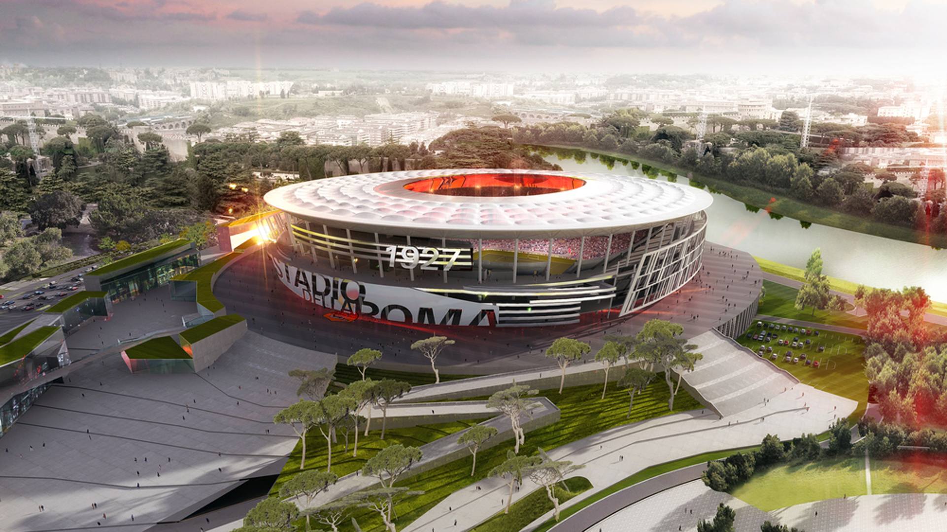 Ecco come sarà il nuovo stadio della Roma - La Gazzetta dello Sport