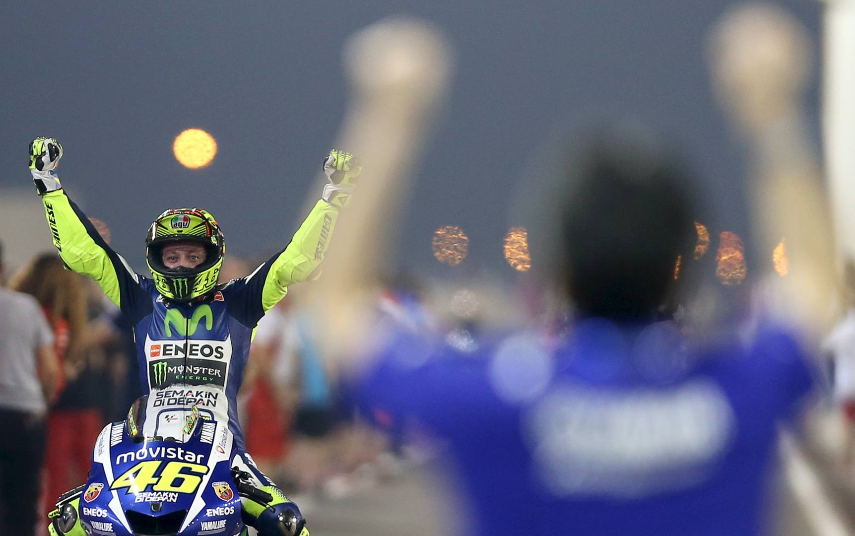 GP Qatar, Vale Rossi come ai vecchi tempi - La Gazzetta dello Sport