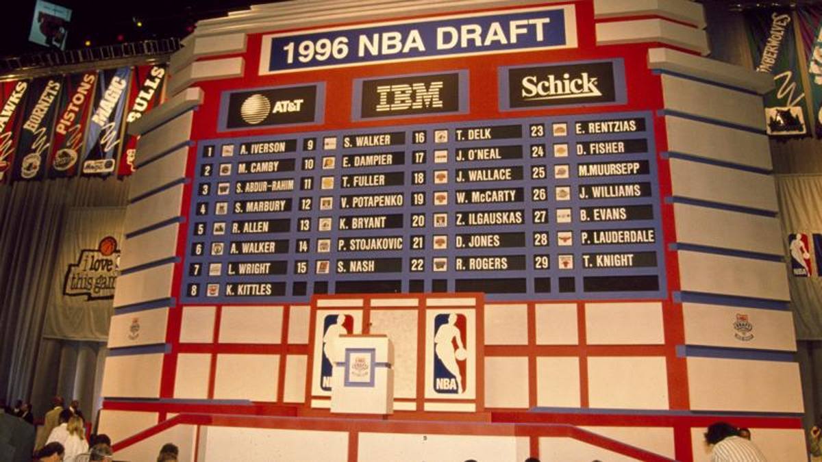 Nba, il folle draft del 1996: da Iverson e Kobe a Lauderdale e ...