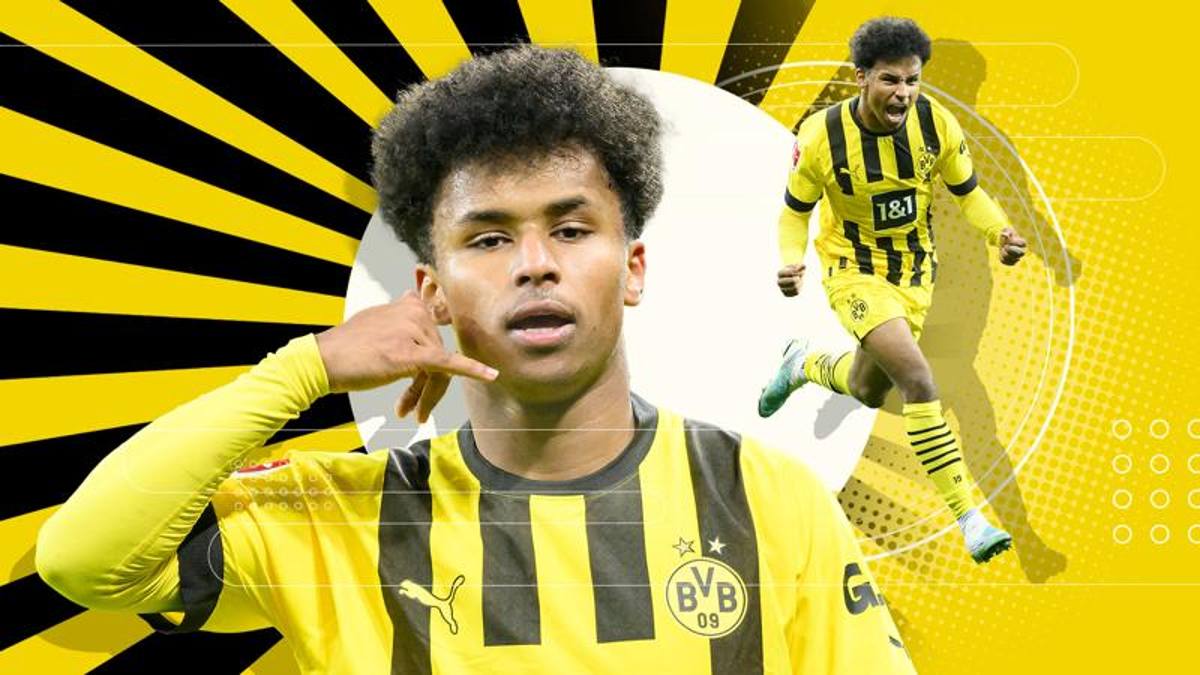 Karim Adeyemi, l'attaccante del Borussia Dortmund che ha steso il ...